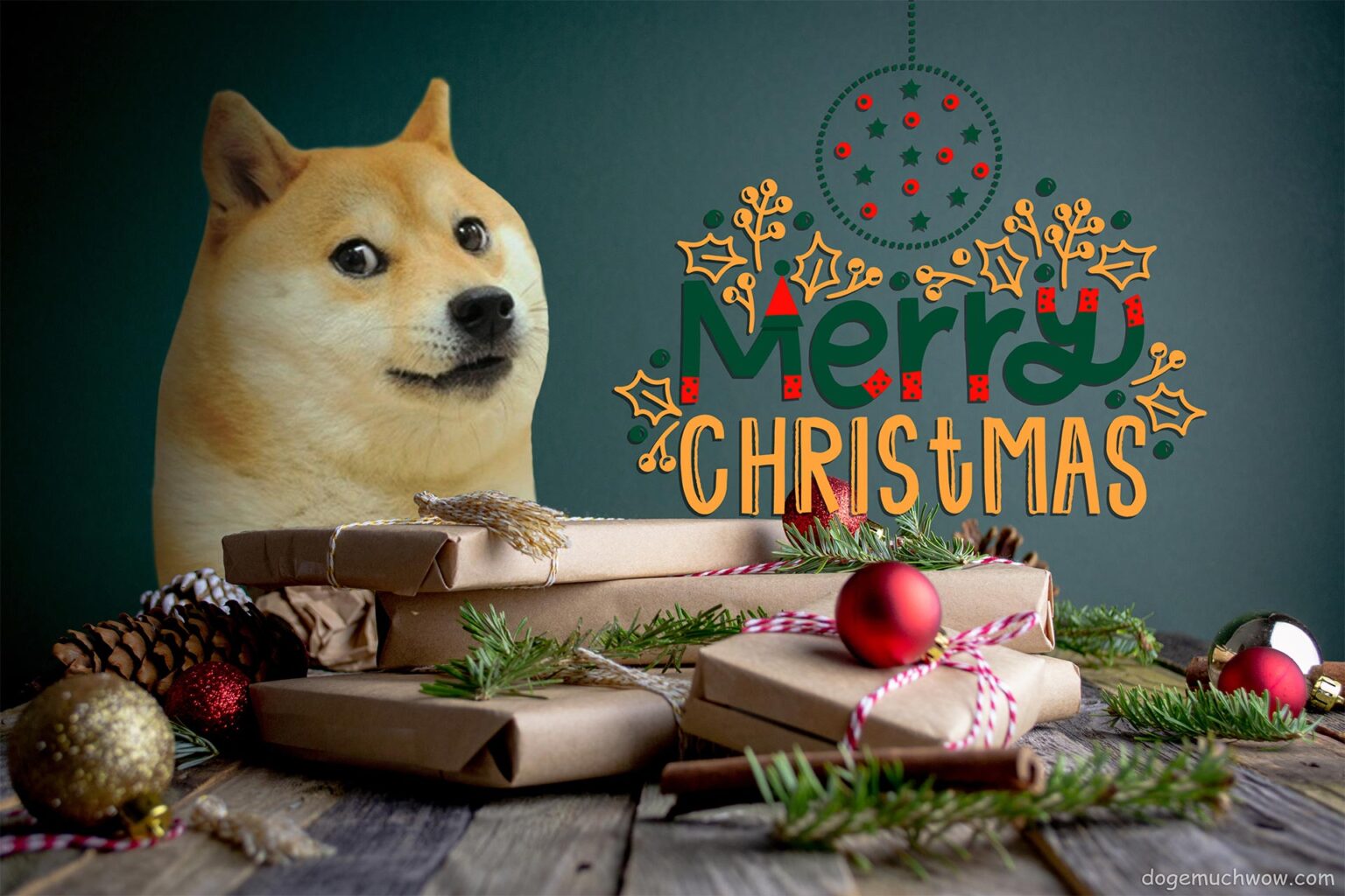 Christmas Themed Doge Wallpapers 3 🎅 | Doge Much Wow